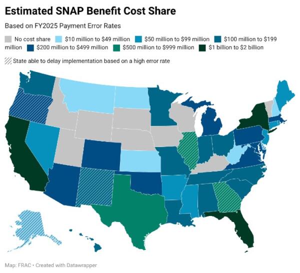 H.R. 1 Provision: State Cost-Sharing of Food Benefits (Sec. 10105 ...