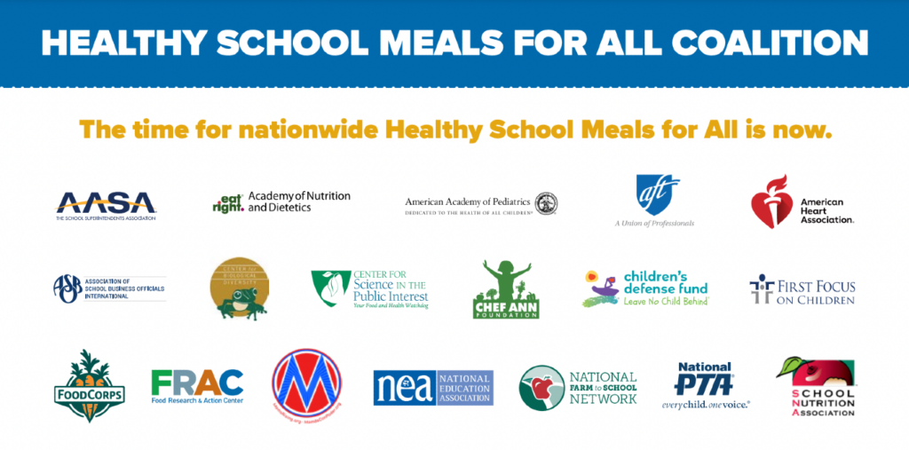The State of Healthy School Meals for All - Food Research & Action Center