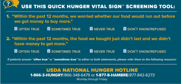 Screen & Intervene - Food Research & Action Center