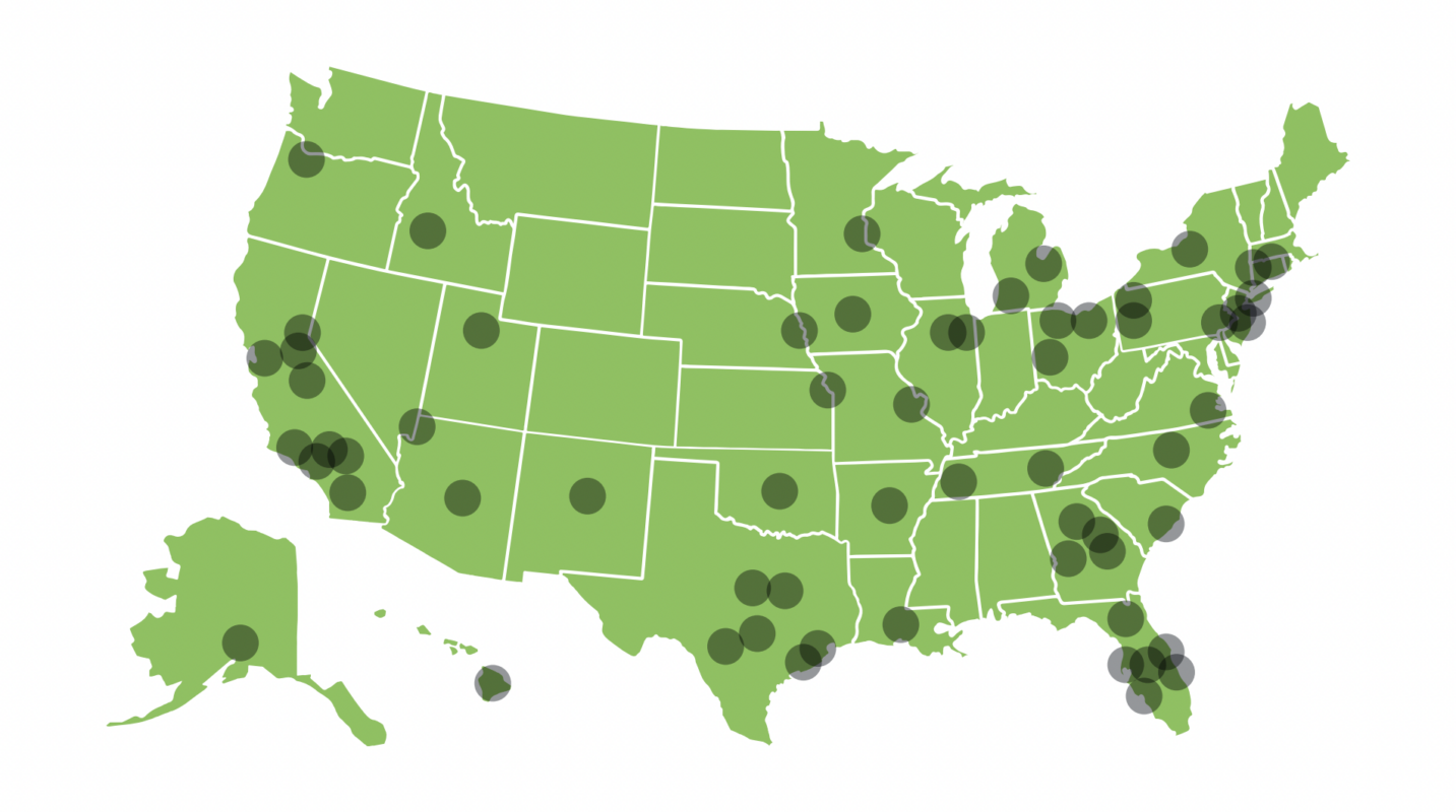 School District Survey Sample Map - Food Research & Action Center