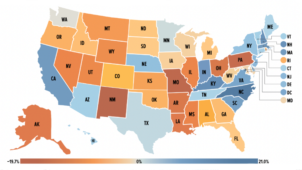 State WIC Change Map - Food Research & Action Center